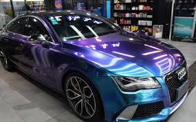 Exploring the Impact of Color in Diamond Car Wraps